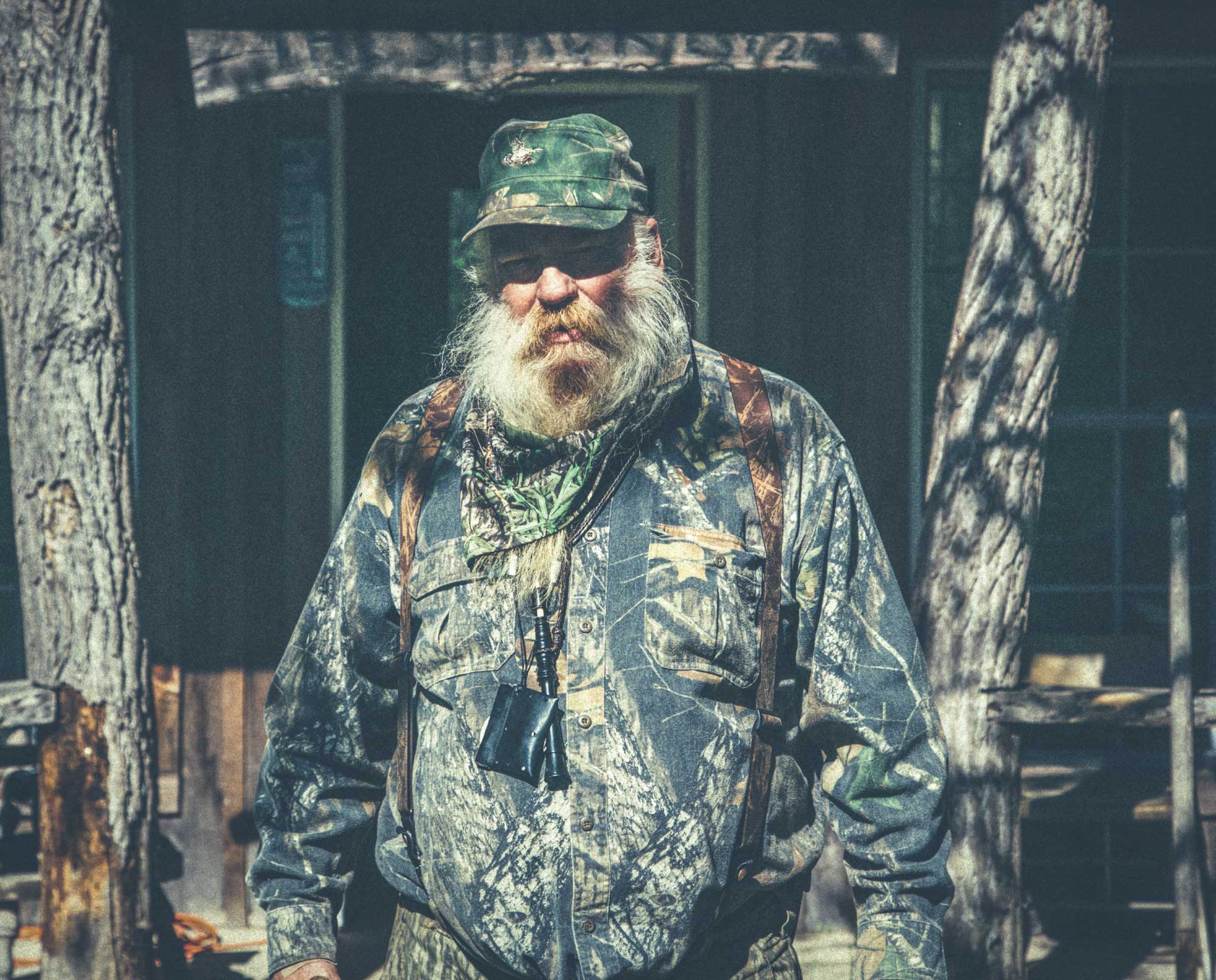 Dean Redbeard Mundhenke in a Southern Turkey Hunting Film