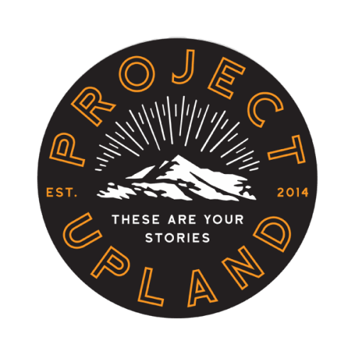 Circle Project Upland Logo Sticker - Project Upland