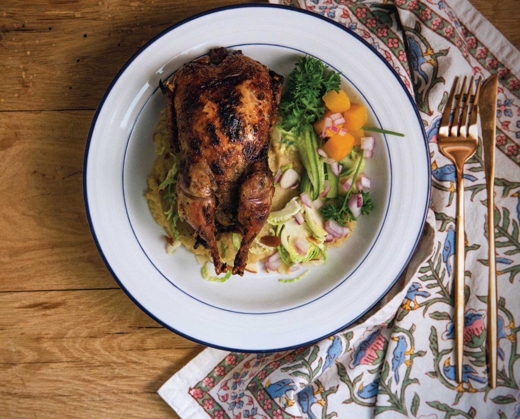 Roasted Chukar with Fennel Puree Recipe - Project Upland